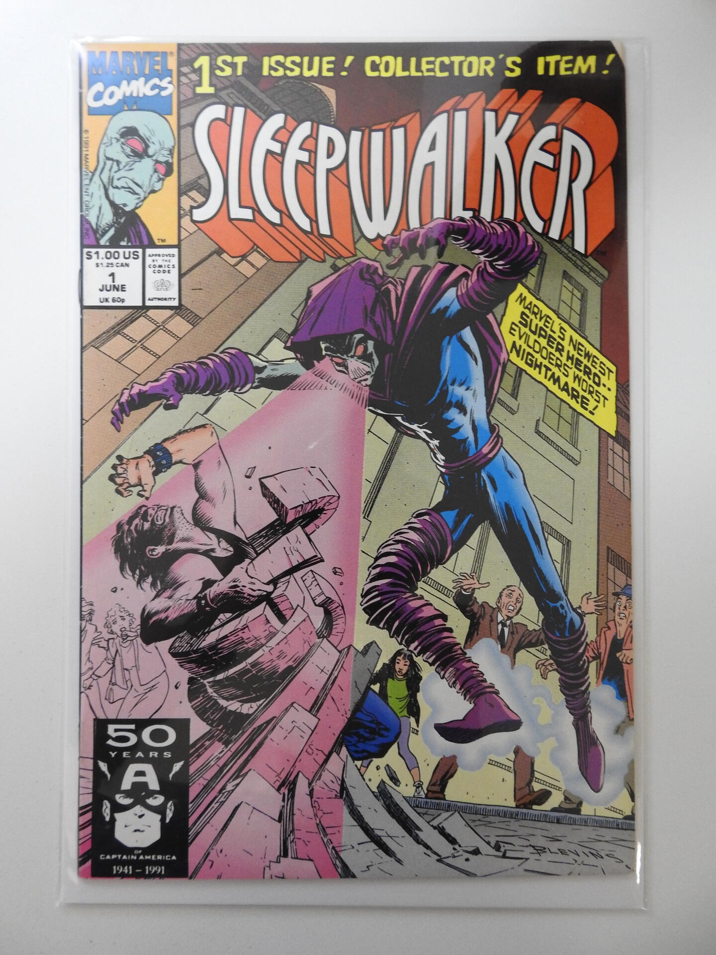 Sleepwalker #1 (1991) | Comic Books - Copper Age, Marvel, Superhero ...