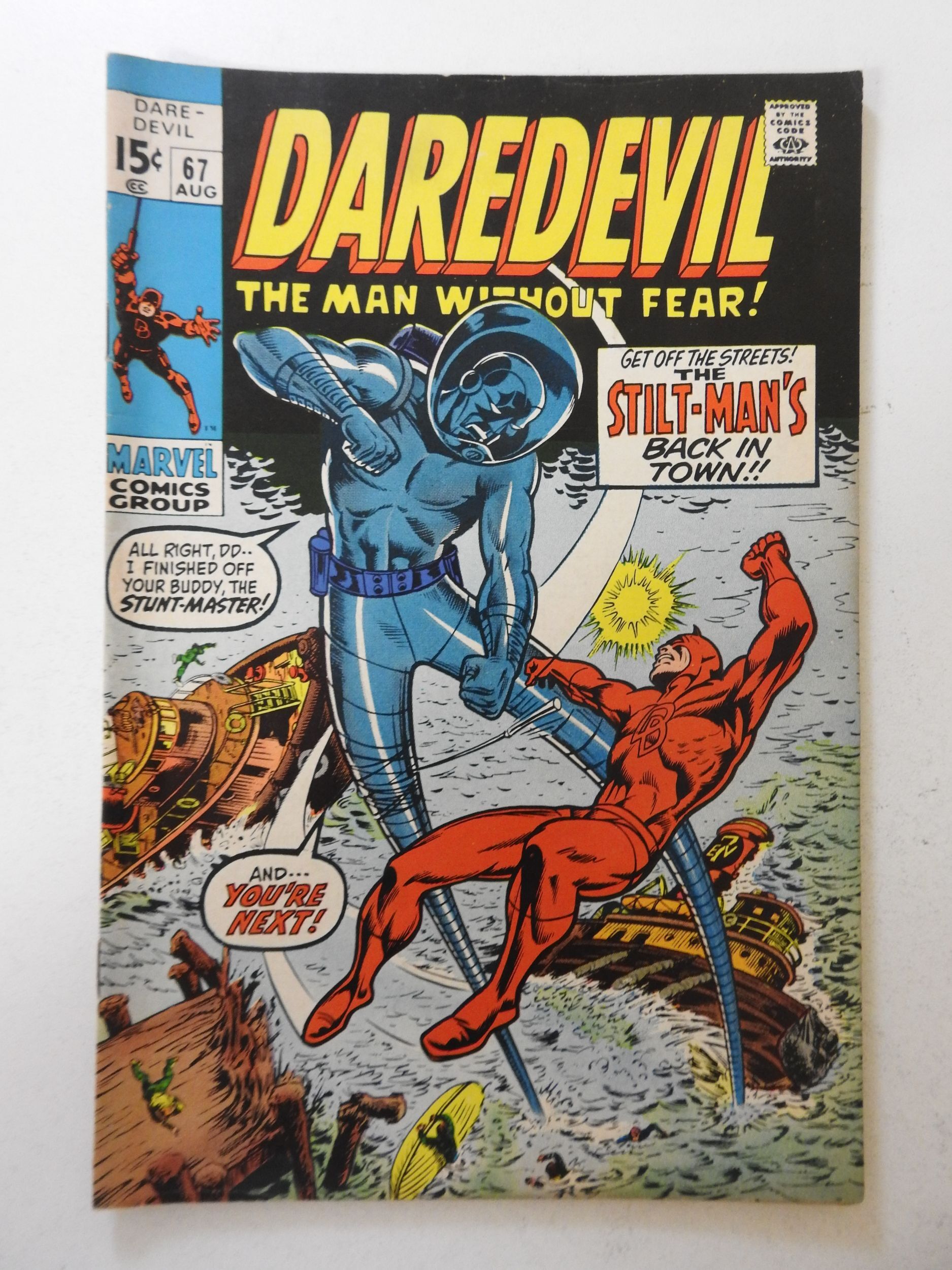 Daredevil #67 (1970) FN- Condition! | Comic Books - Bronze Age, Marvel ...