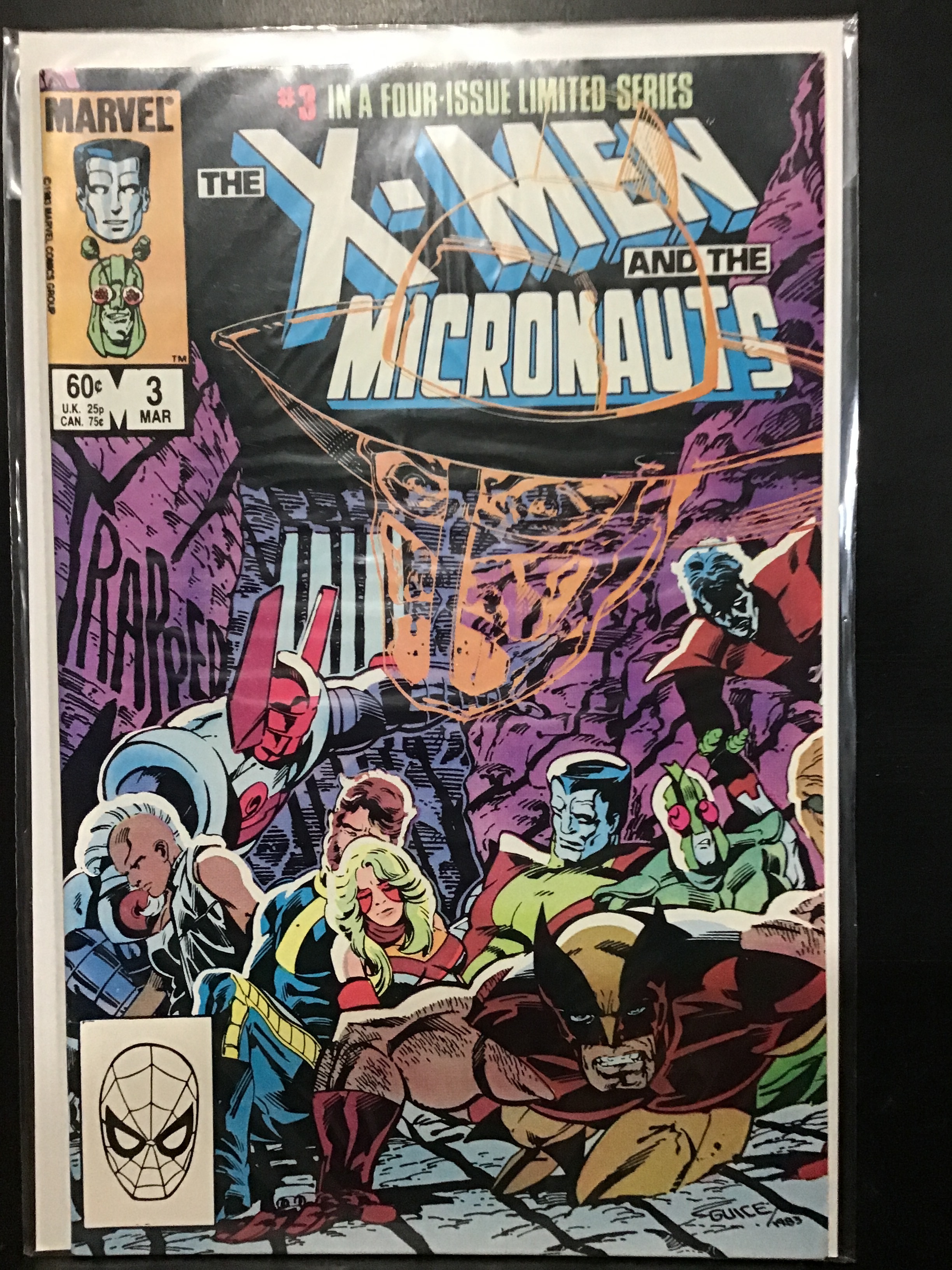 The X-Men and The Micronauts #3 Direct Edition (1984) | Comic Books ...