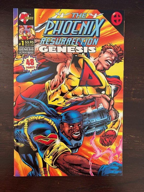 Phoenix Resurrection Genesis #1 Malibu 1995 NM 9.4 | Comic Books ...