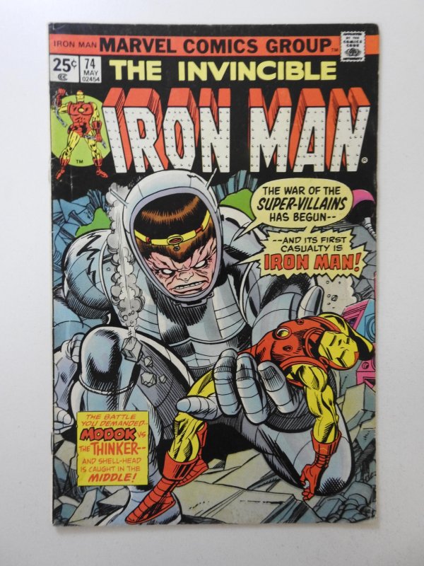 Iron Man #74 (1975) Solid VG+ Condition! | Comic Books - Bronze Age ...