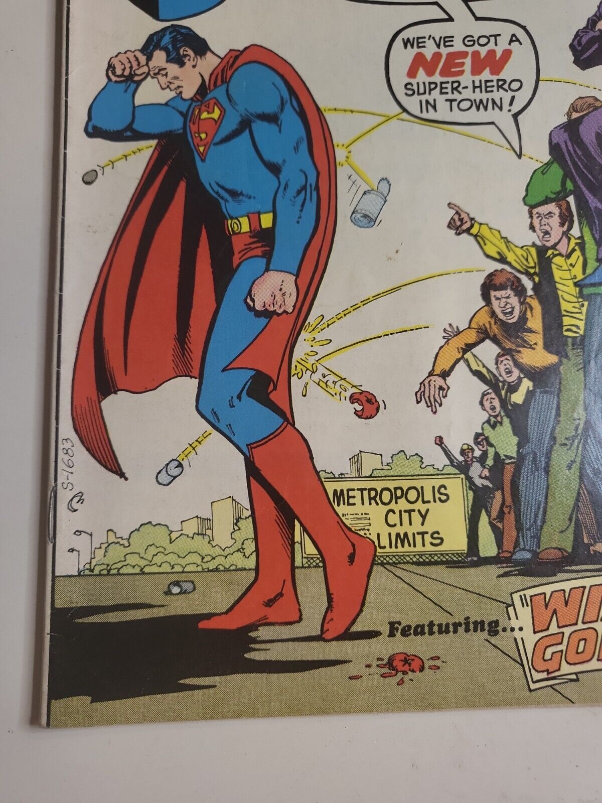 SUPERMAN #273: "The Wizard with the Golden Eye!" DC COMICS 1974 FN ...