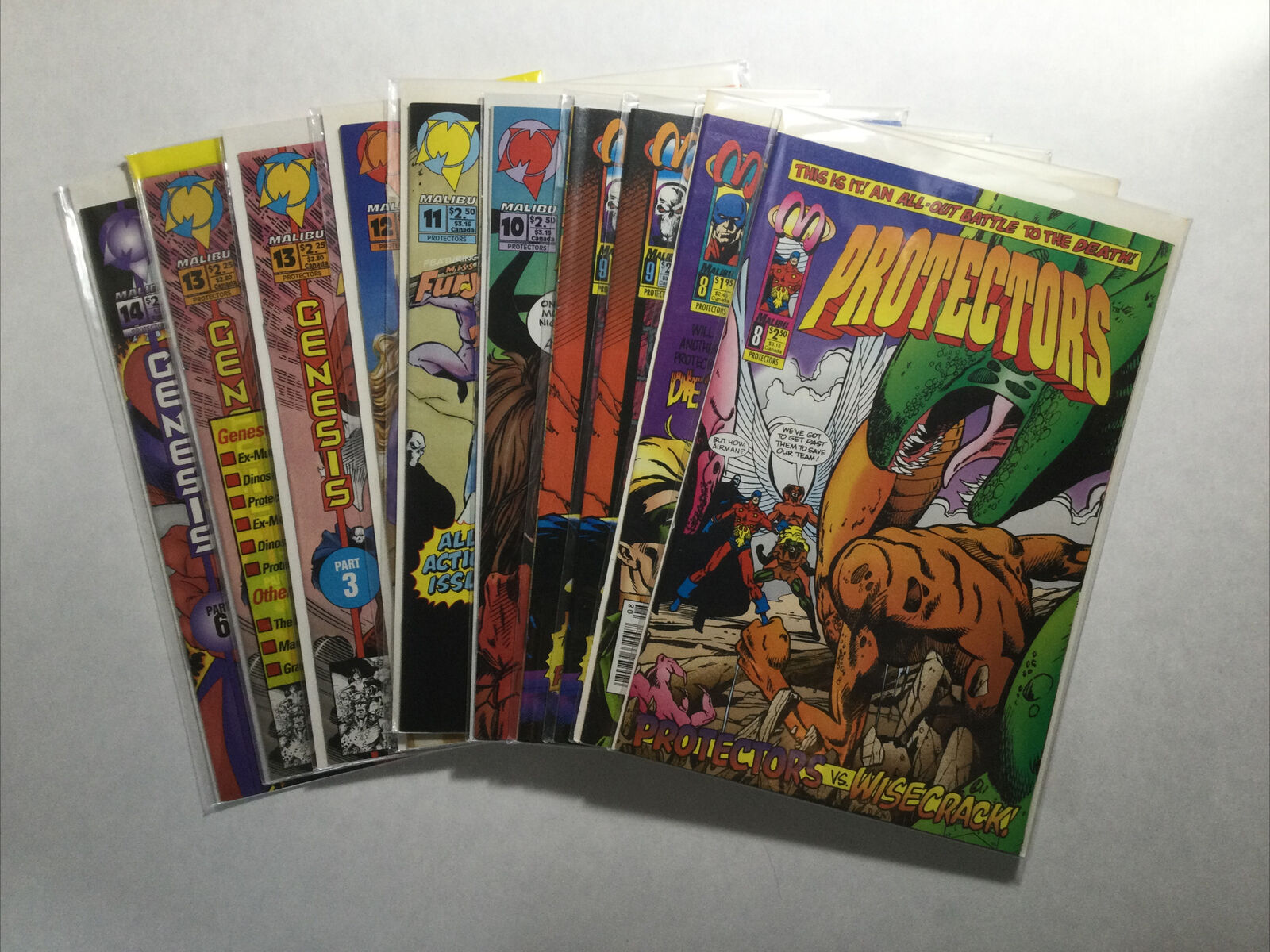 Protectors 1-20 1 2 3 4 5 6 7 8 9 10 Handbook And Various Issues Lot Nm ...