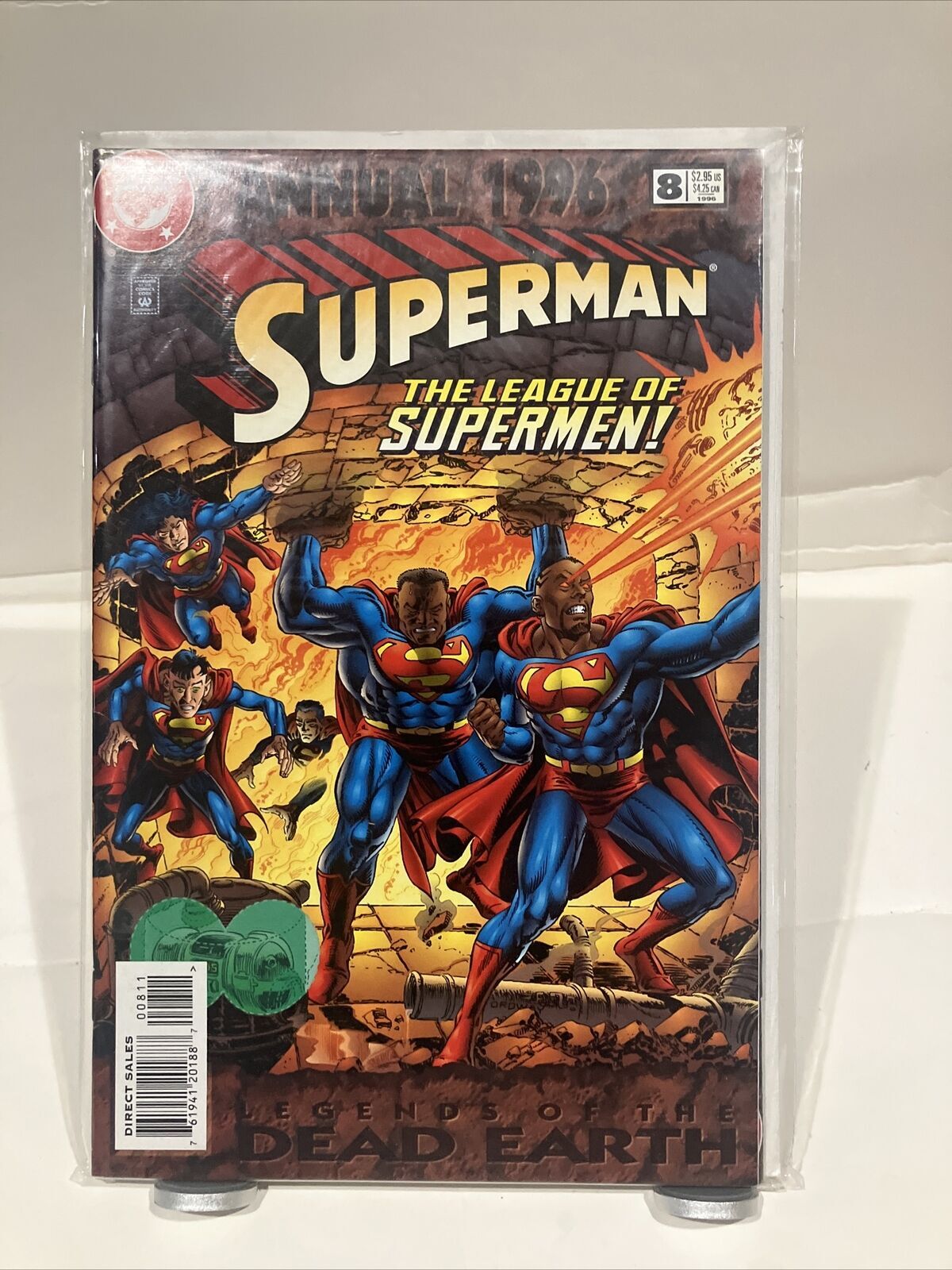 Superman The League of Supermen! ~ No. 8, 1996 Annual ~ DC Comics ...