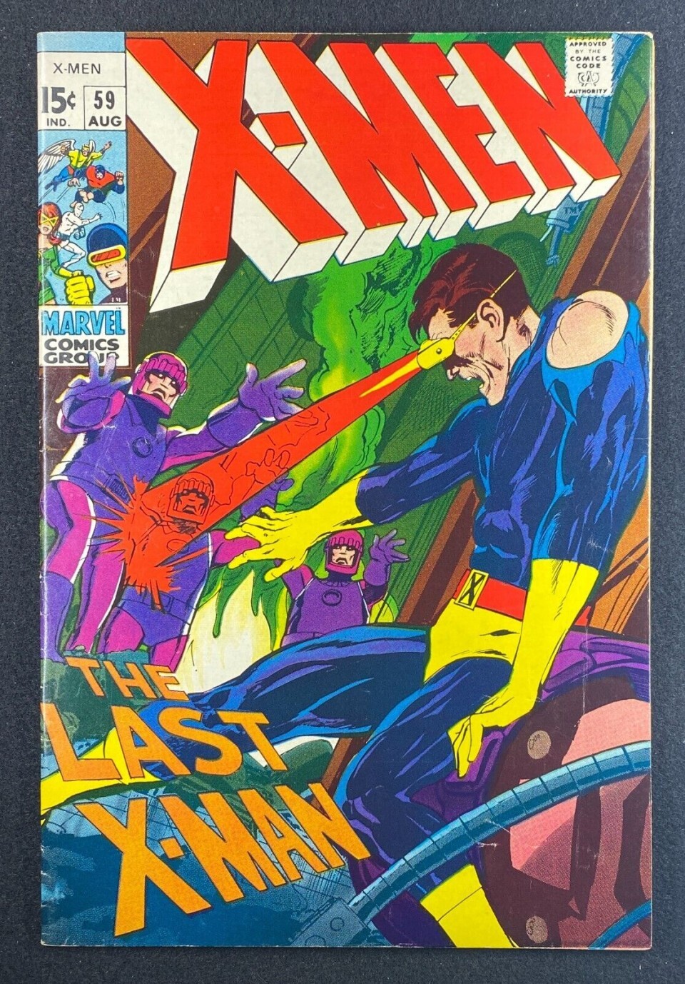 X-Men (1963) #59 FN (6.0) Neal Adams Cover and Art | Comic Books ...