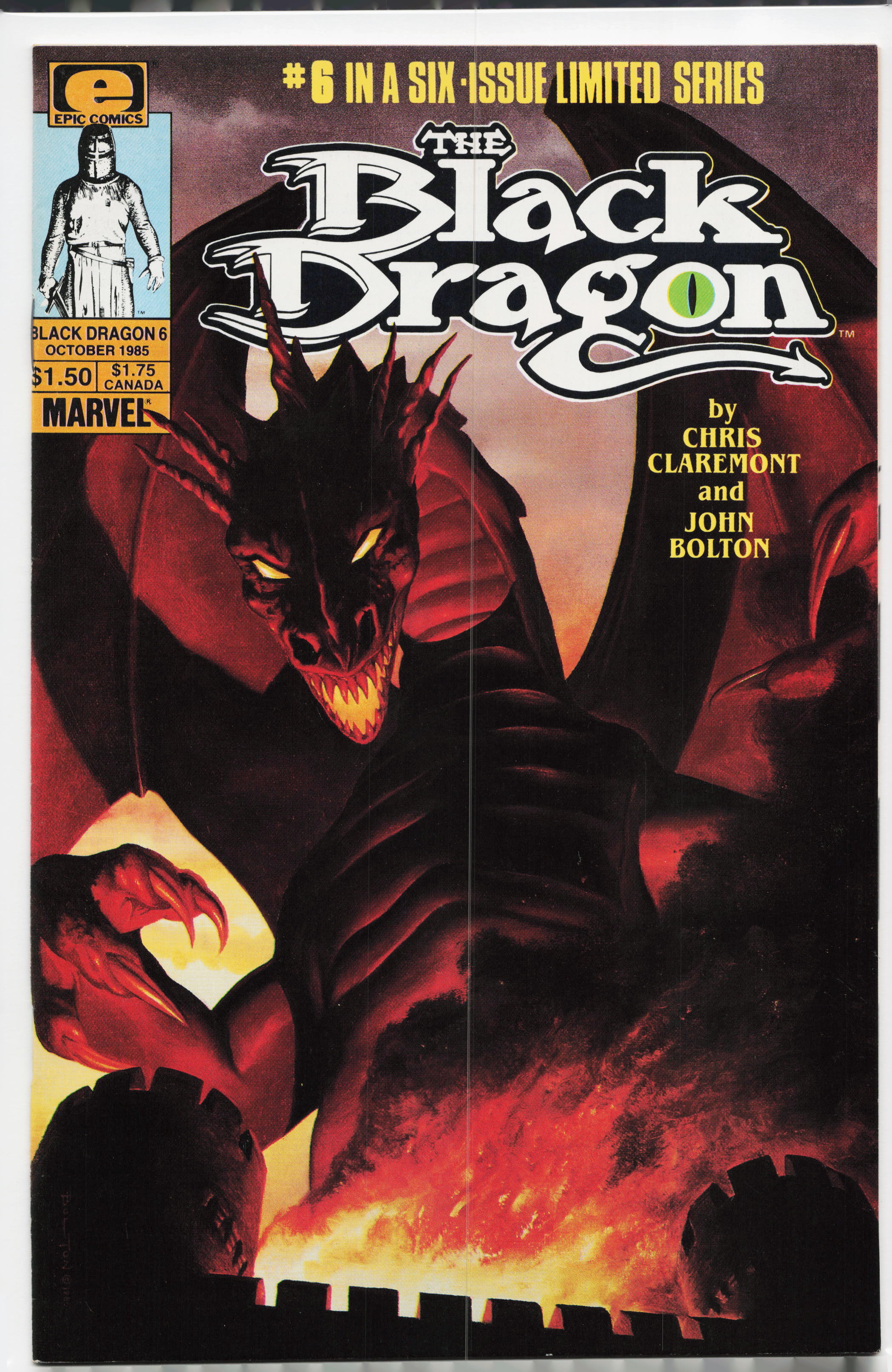 The Black Dragon #6 (1985) The Black Dragon | Comic Books - Copper Age ...