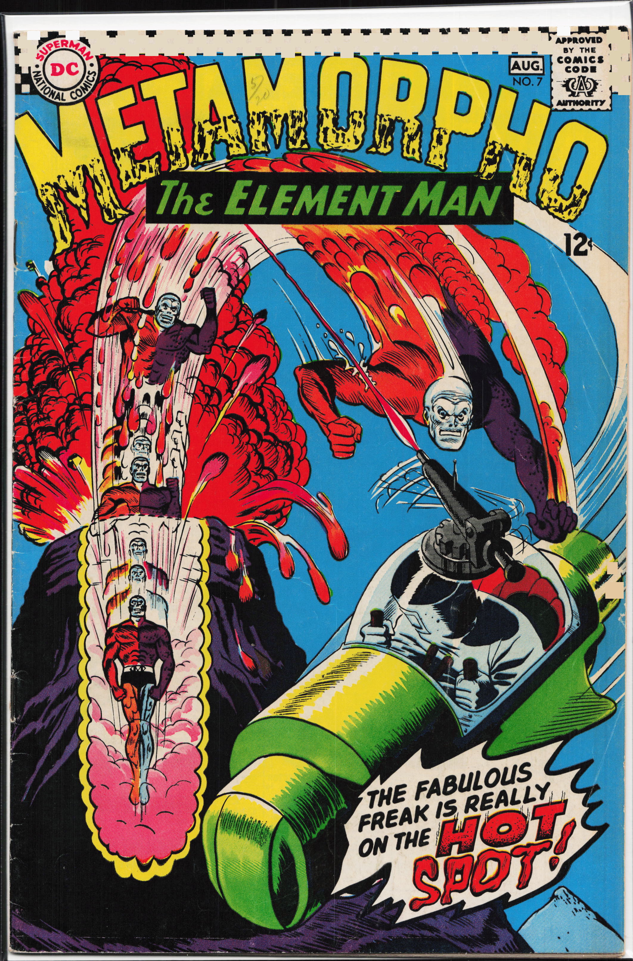 Metamorpho #7 (1966) Metamorpho | Comic Books - Silver Age, DC Comics ...