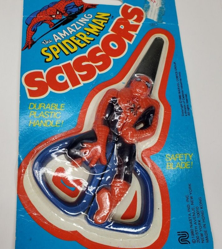 Vintage Spider Man Scissors NM 1980 | Comic Books - Modern Age / HipComic