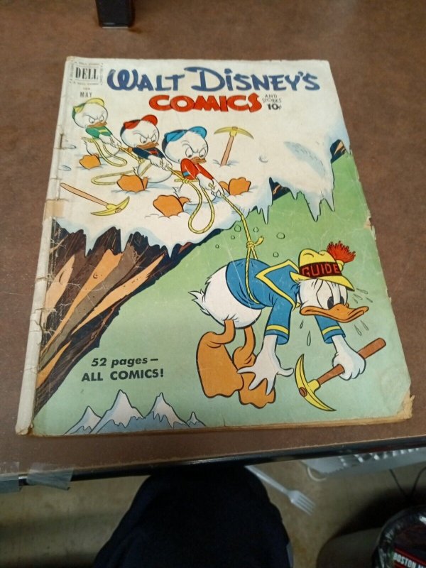 WALT DISNEY'S COMICS AND STORIES #128 Golden age Carl Barks art cover ...