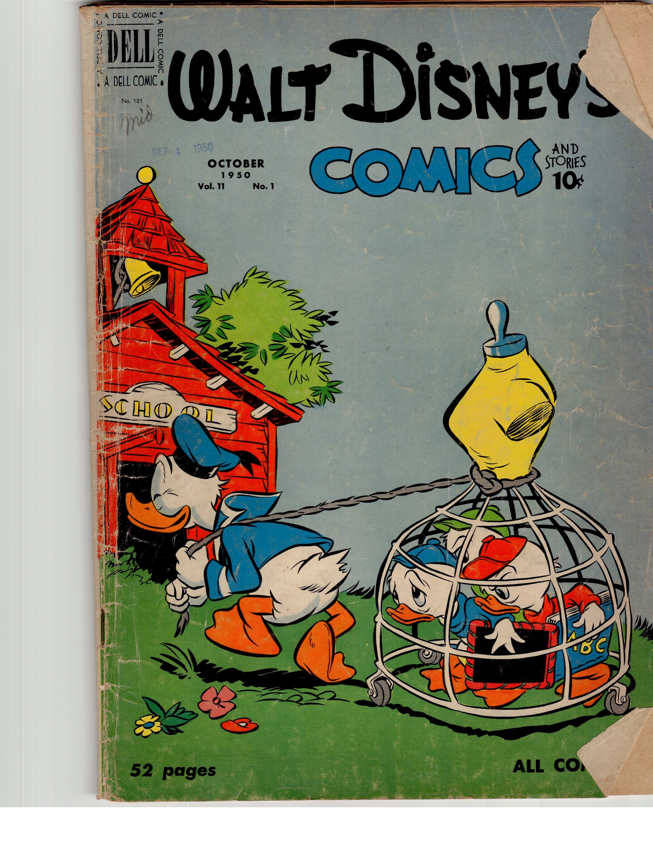 Walt Disney's Comics and Stories #121 (1950) | Comic Books - Golden Age ...