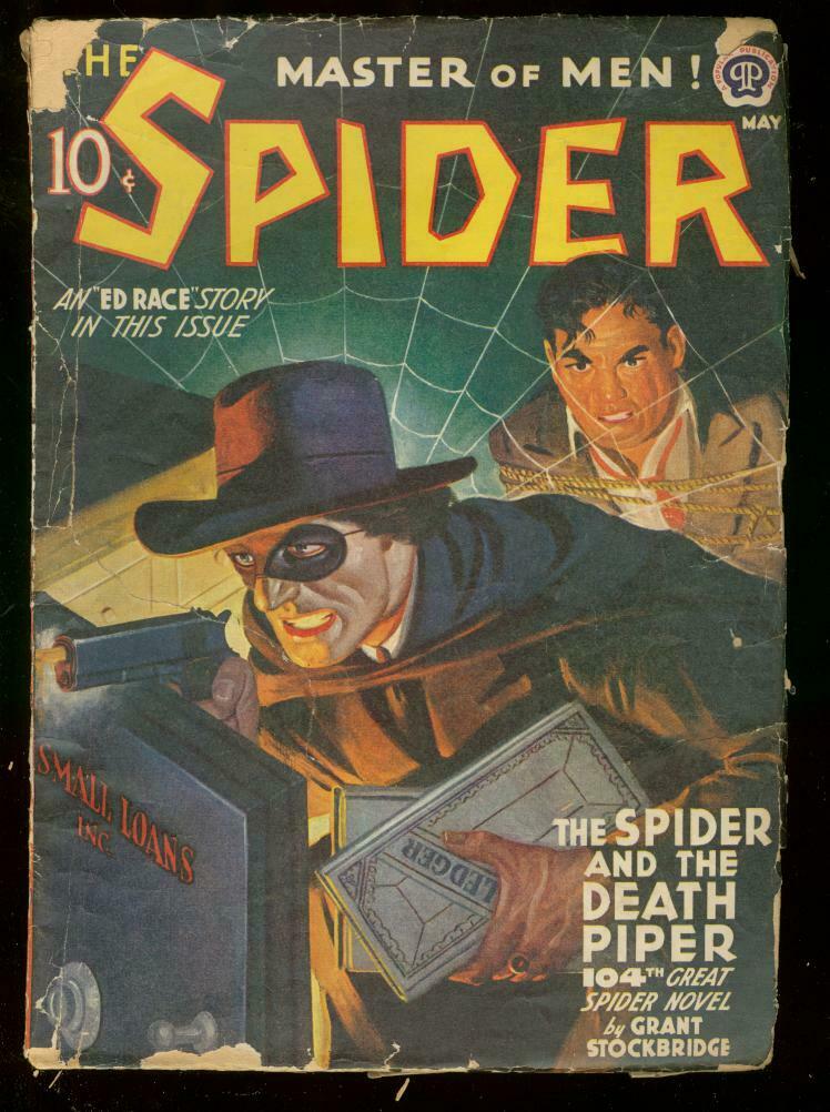 The Spider MAY 1942 ED Race Story Violent Pulp Cover VG- | Comic ...