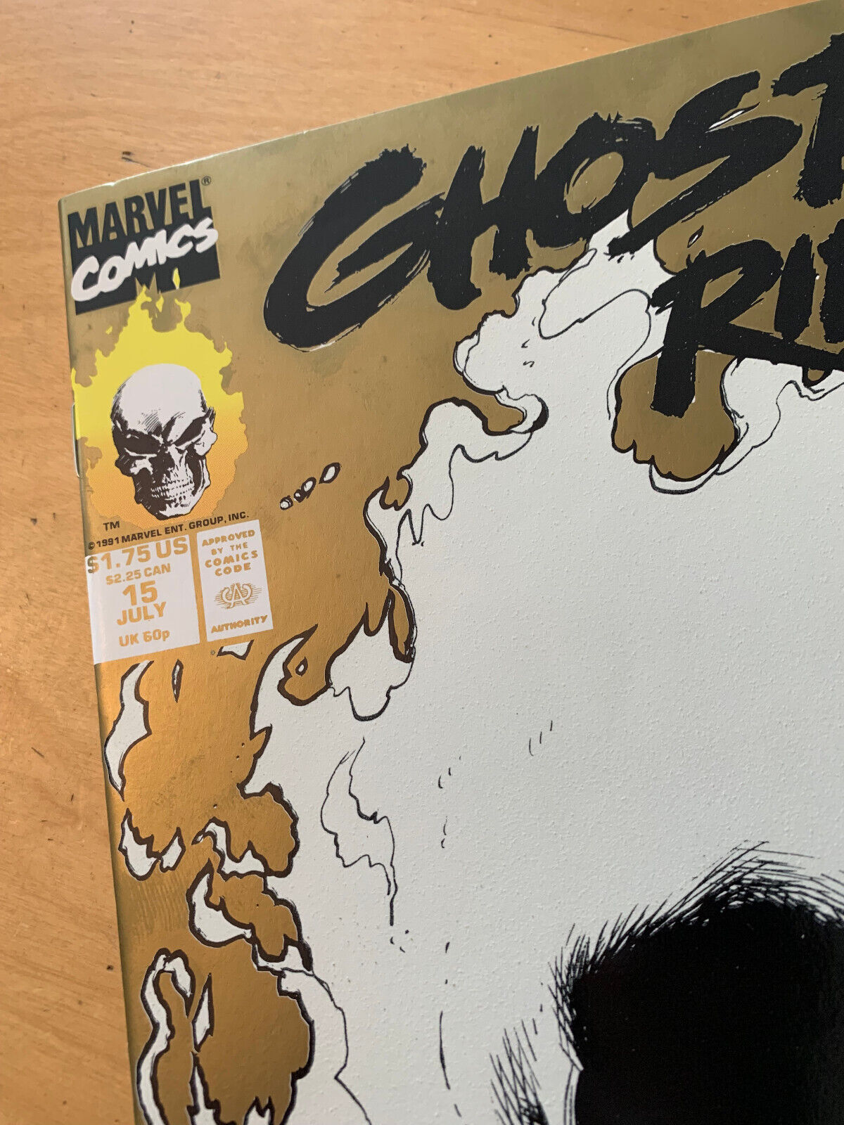 Ghost Rider 15, 2nd Print Glow Dark Cvr, SEE Pics for Grade | Comic ...