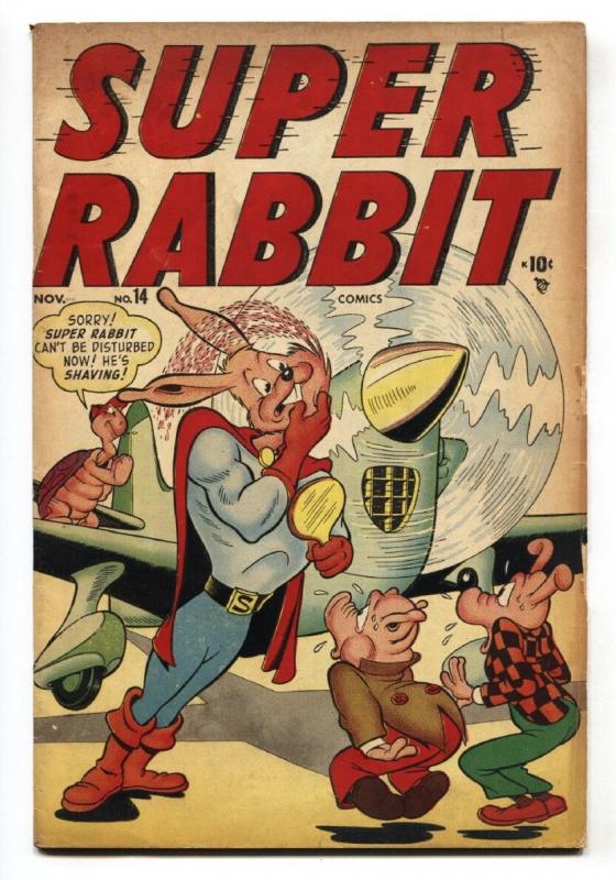 Super Rabbit #14 1948- Super Powered Animals Timely Wwii | Comic Books ...