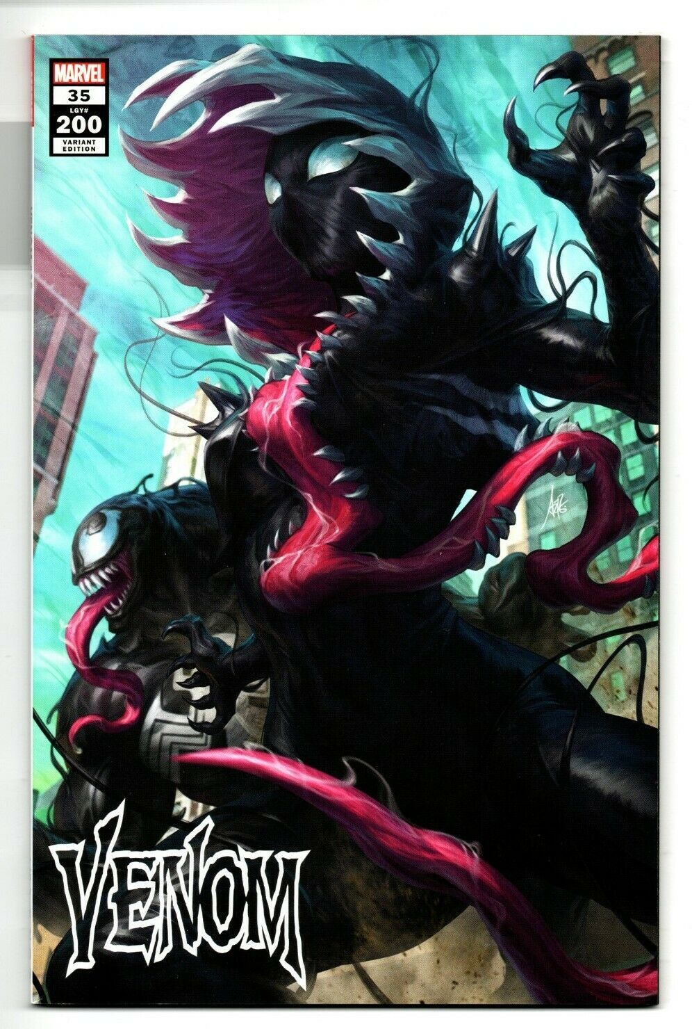 Venom #35/200 (2021) Stanley Artgerm LOU | Trade Dress Variant | COA ...