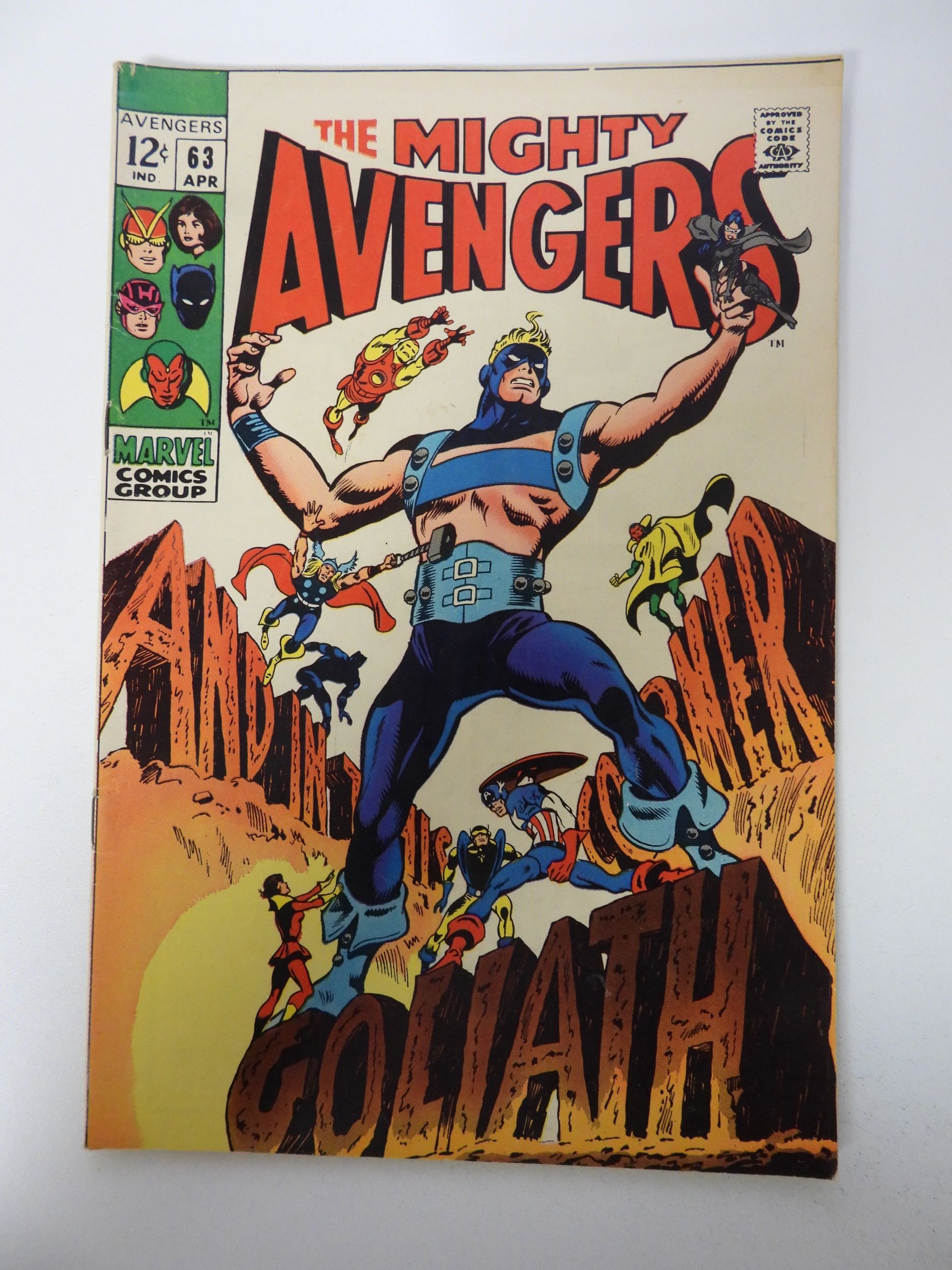 The Avengers #63 (1969) VF- condition | Comic Books - Silver Age ...