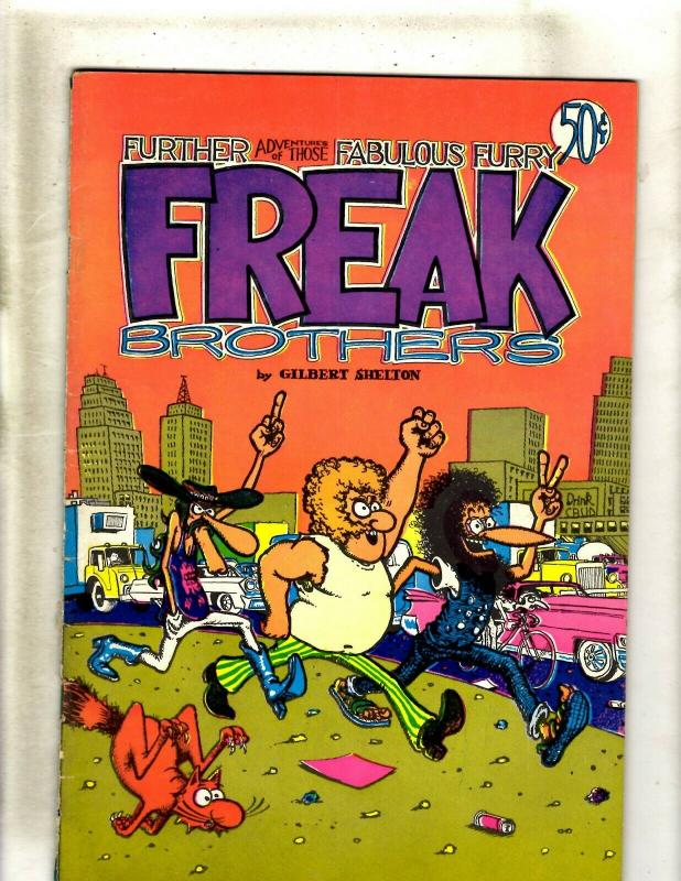 Fabulous Furry Freak Brothers By Gilbert Sheldon # 2 Comic Book Rip Off ...
