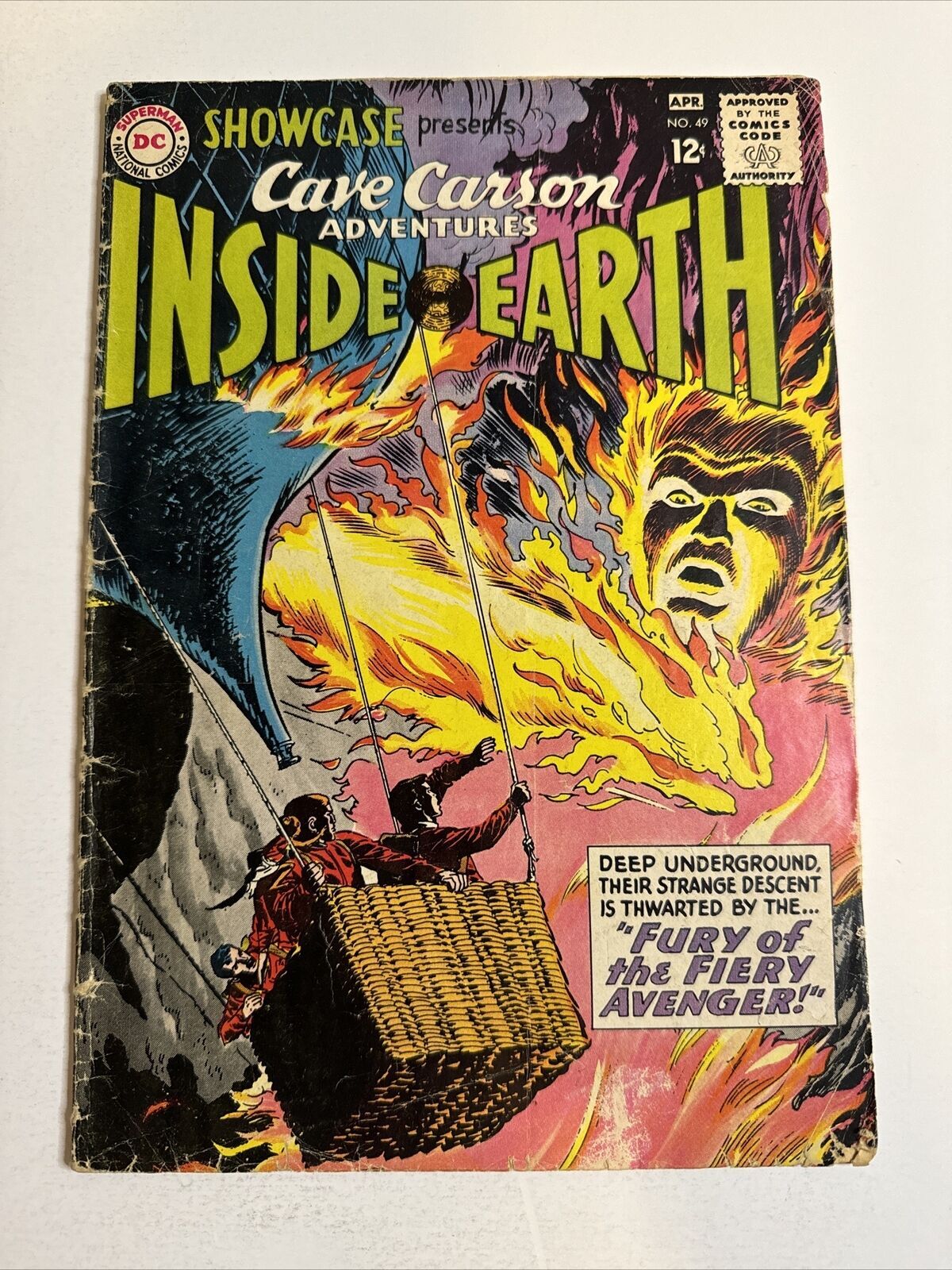 DC Showcase Presents #49: “Cave Carson Adventures Inside Earth!” DC ...