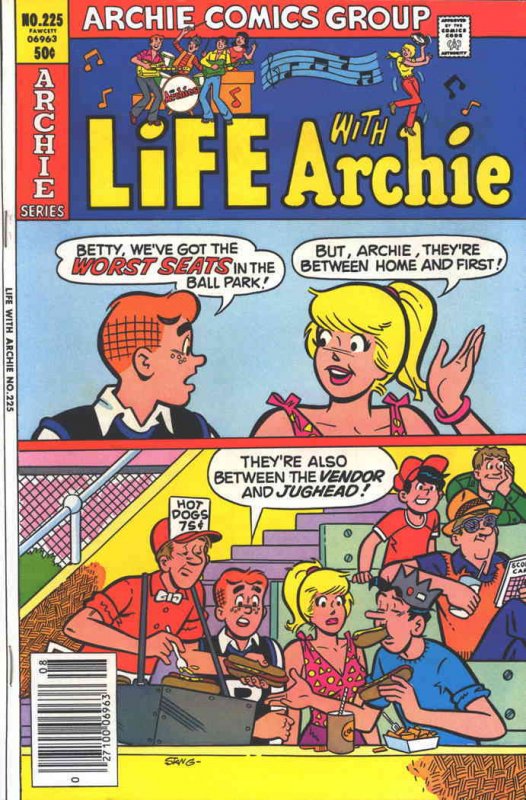 Life with Archie #225 VG ; Archie | low grade comic August 1981 Hot ...
