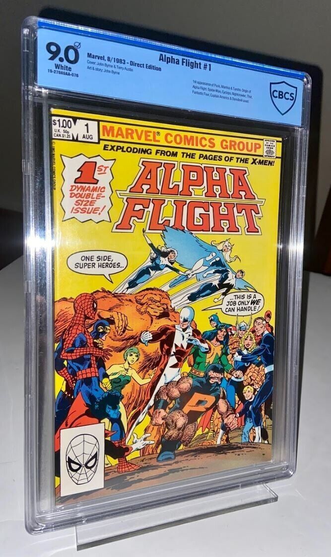 Alpha Flight #1 - Key comic & Six 1st Appearances! CBCS 9.0 - Brand New Slab! | Comic Books ...