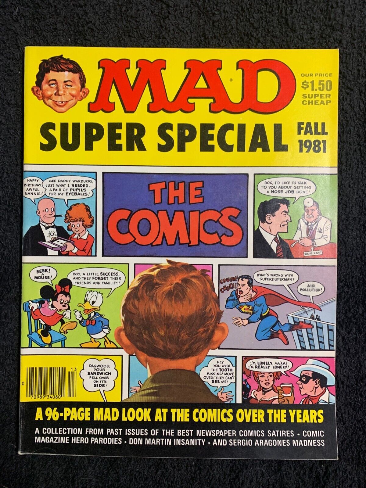 1981 MAD THE COMICS Super Special Magazine #36 FN+ 6.5 Superman / Lone ...