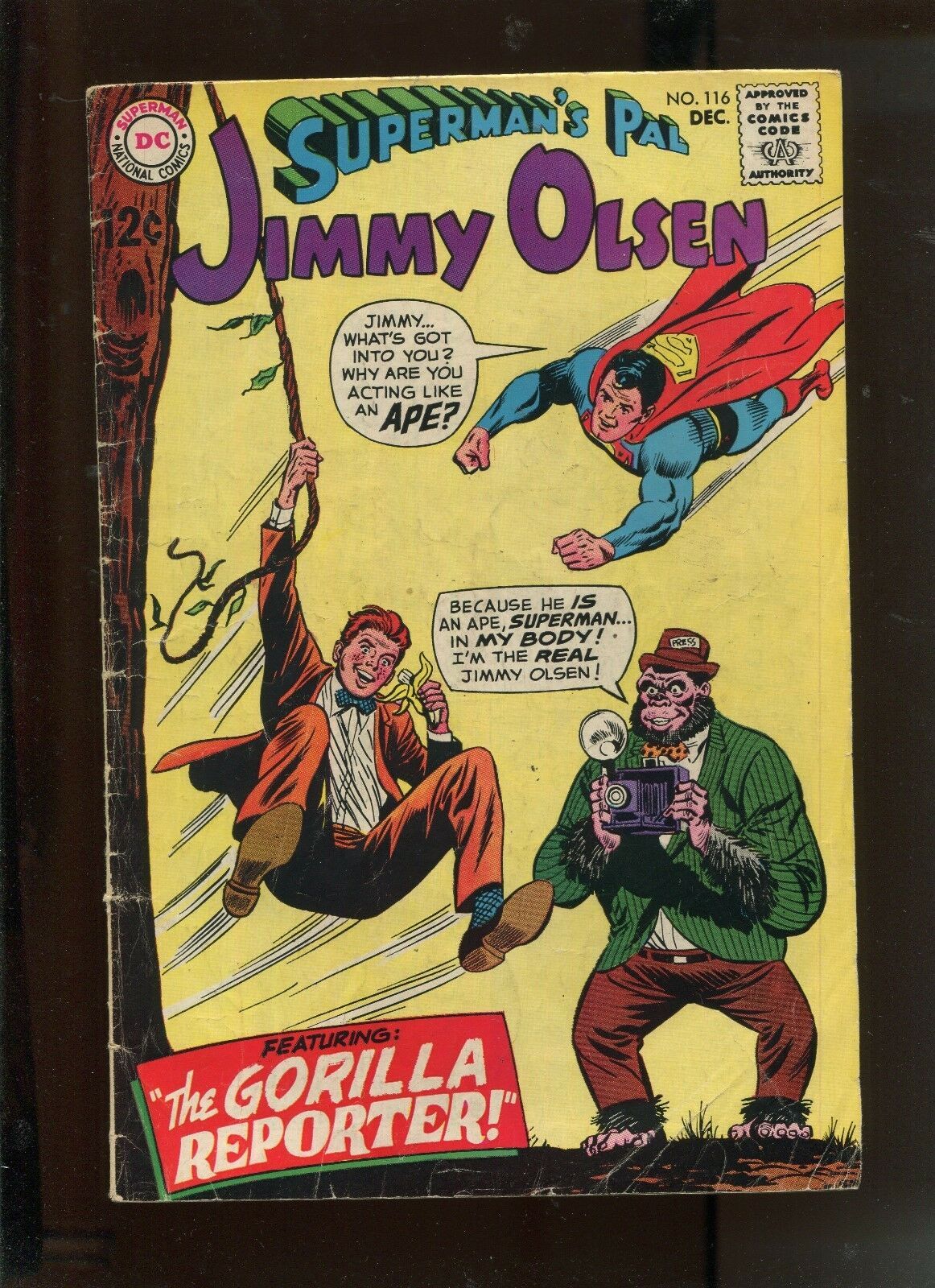 Superman's Pal,Jimmy Olsen #116 ( 5.5) "Brainiac ... Big-Time Operator ...