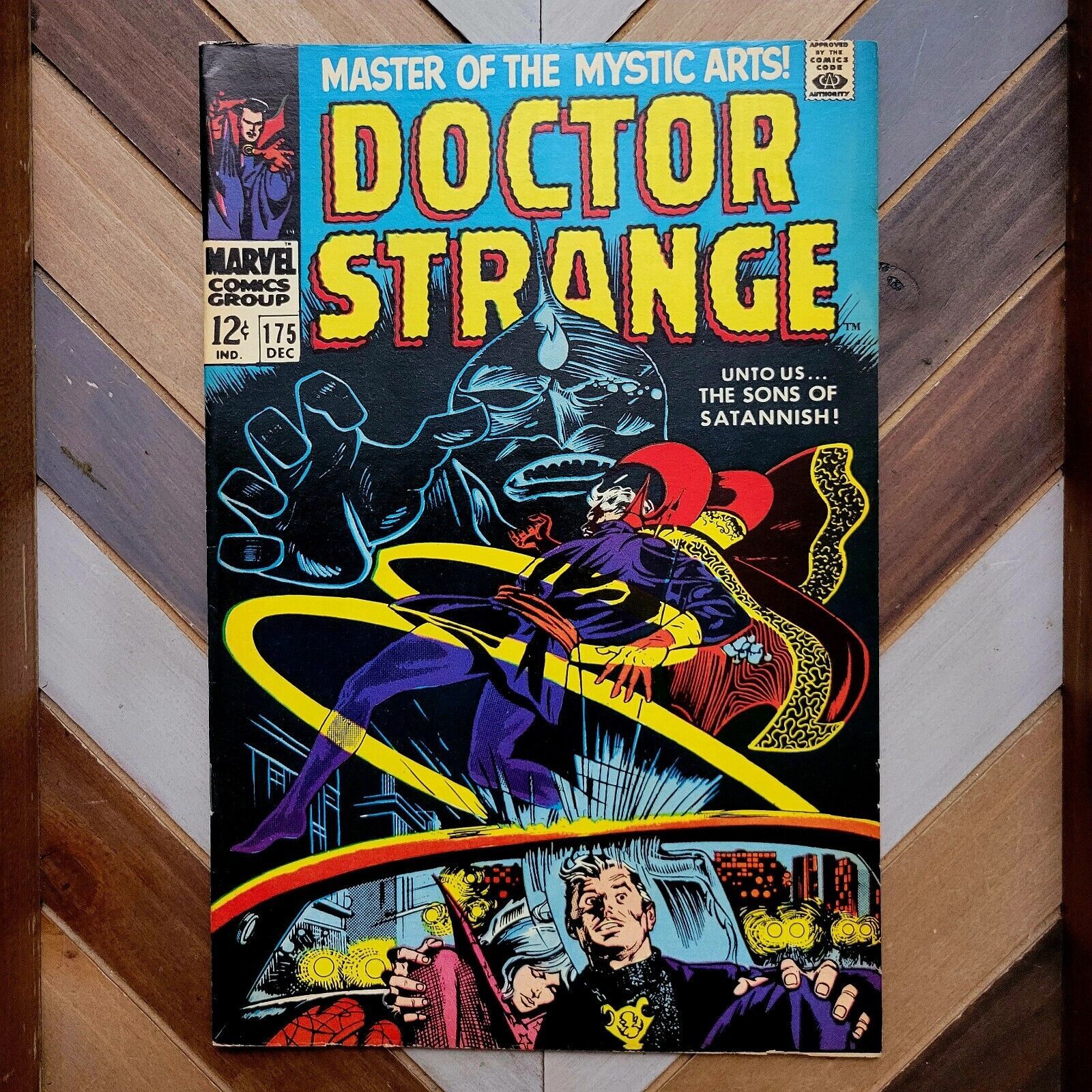 DOCTOR STRANGE #175 FN (Marvel 1969) 1st CLEA Cover! 1st Team SONS of ...