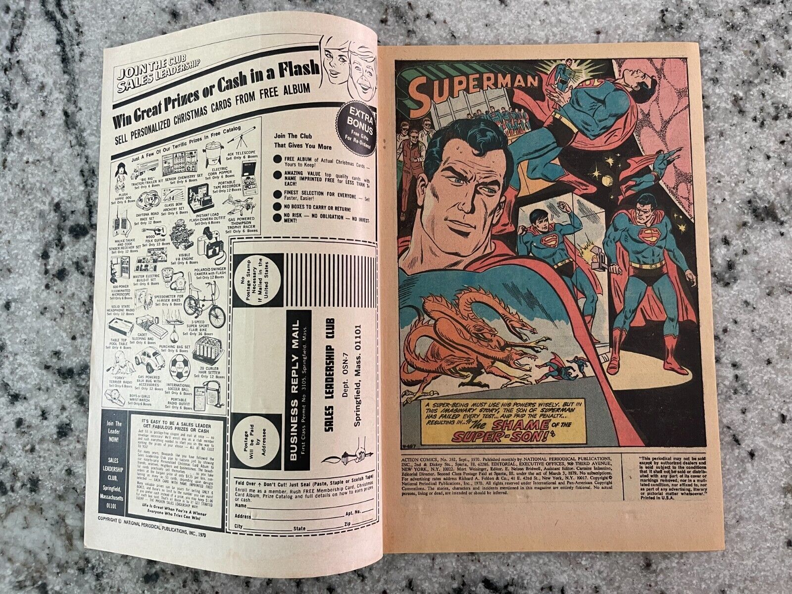 Action Comics # 392 FN DC Silver Age Comic Book Superman Batman Flash 7 ...