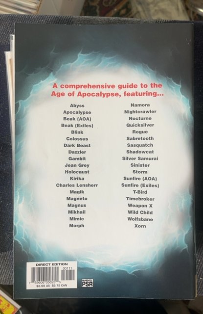 Official Handbook of the Marvel Universe: X-Men - Age of Apocalypse ...