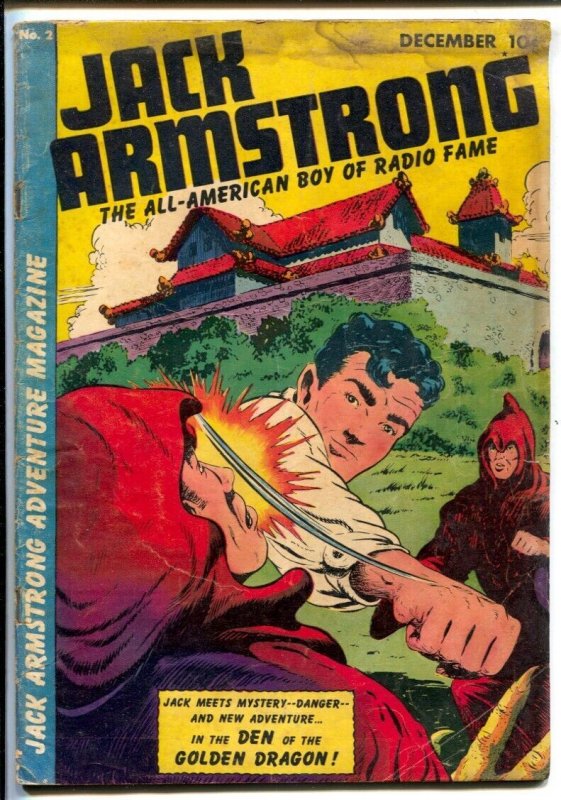 Jack Armstrong #2 1947-The All-American Boy of Radio Fame-Steve Larsen ...