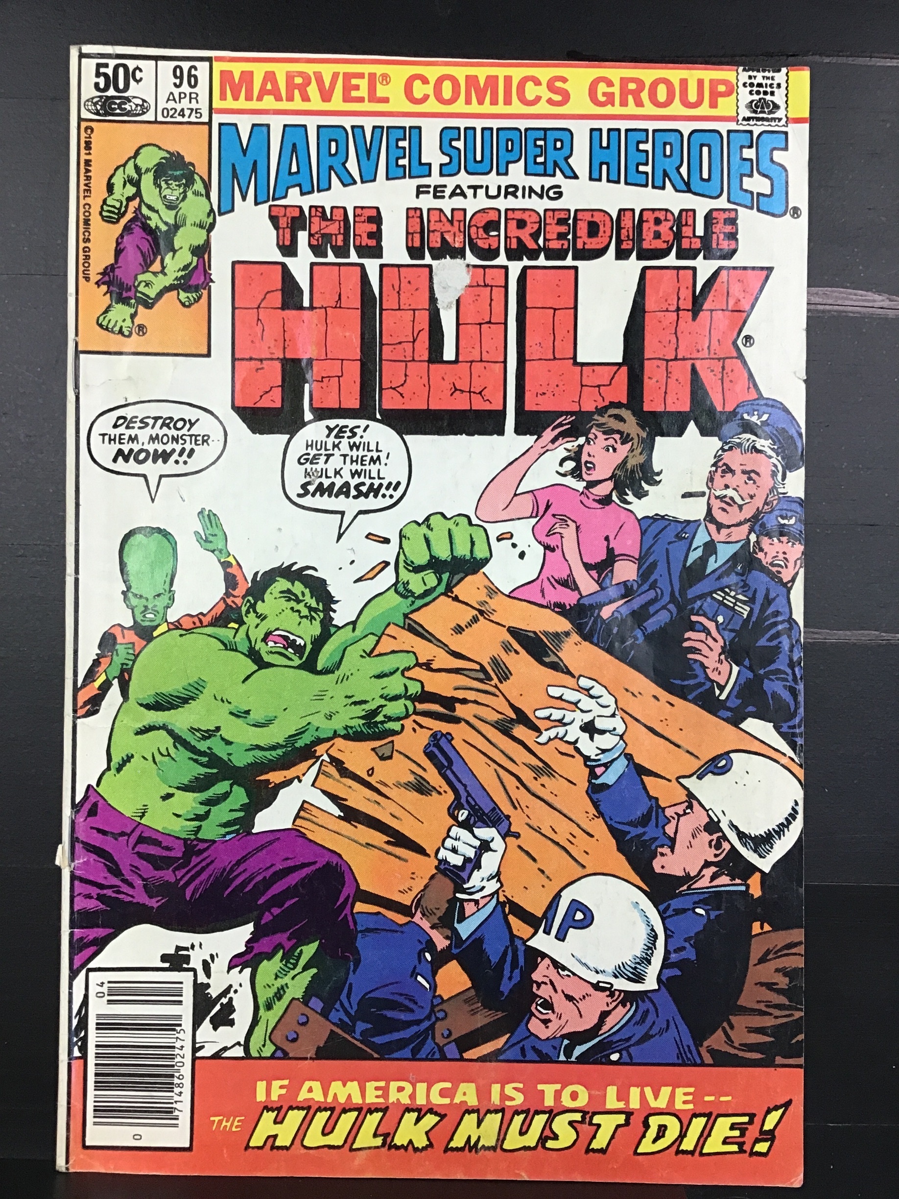 Marvel Super-Heroes #96 (1981) ZS | Comic Books - Bronze Age, Marvel ...