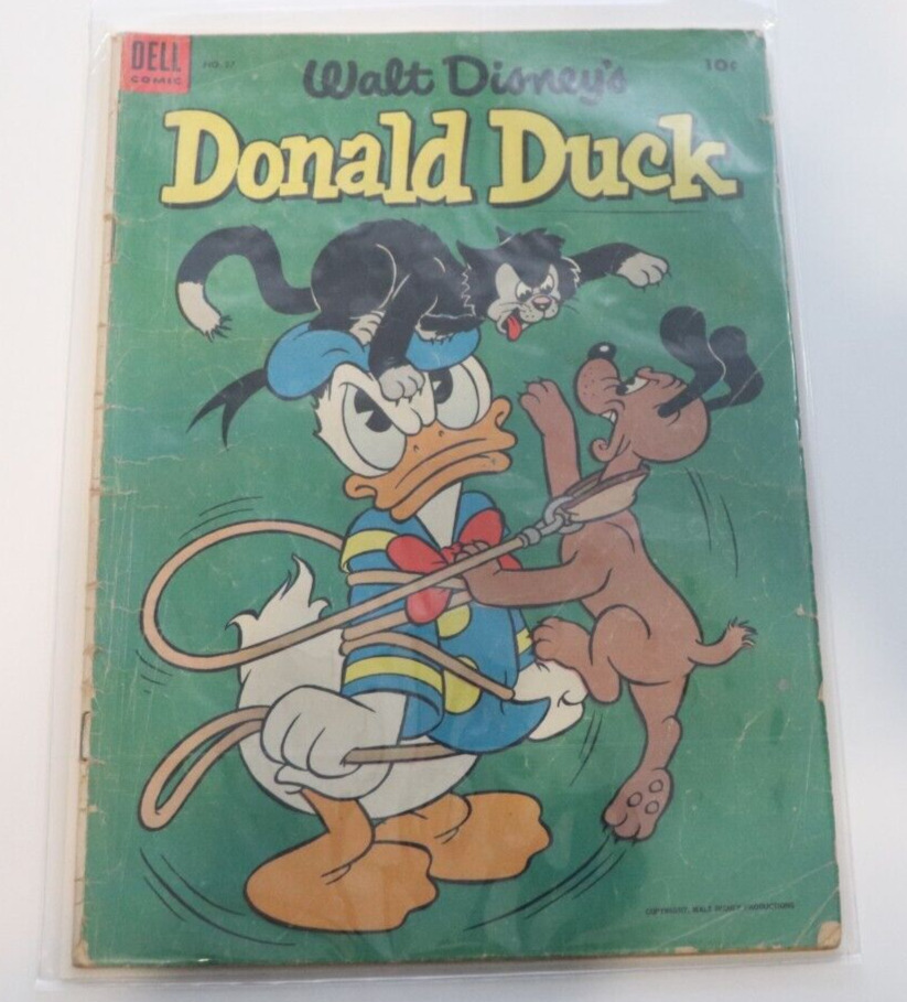Walt Disneys Donald Duck #37 1954 Dell Comics | Comic Books - Golden ...