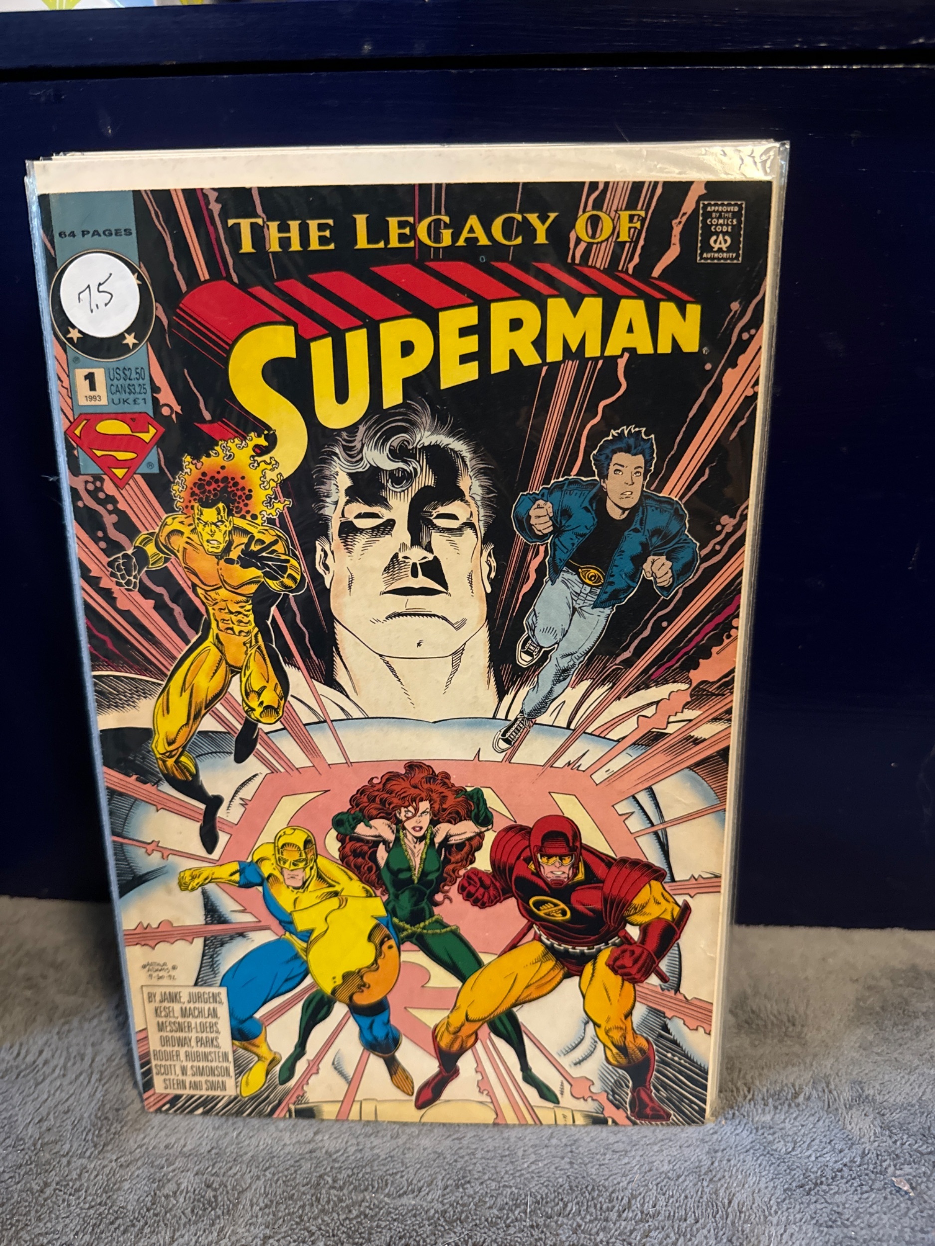 Superman: The Legacy of Superman (1993) | Comic Books - Modern Age, DC ...