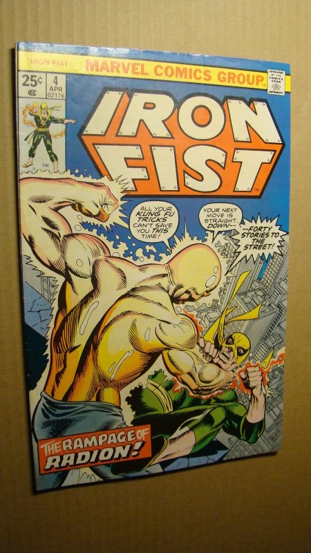 Iron Fist 4 *Nice Copy* VS Radion Marvel Bronze AGE John Byrne ART ...