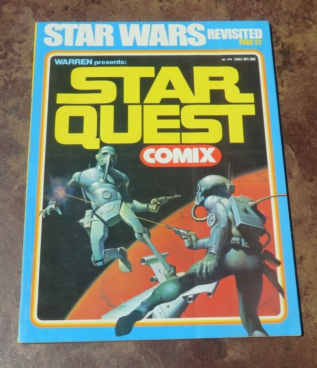 Star Quest Comix #1 VG/FN 1978 Magazine Star Wars Revisited Sci-Fi ...