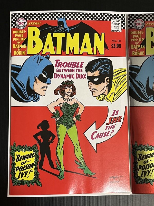 Batman #181 Facsimile CVR a + Foil + Blank SET 2023 1st Poison IVY ...