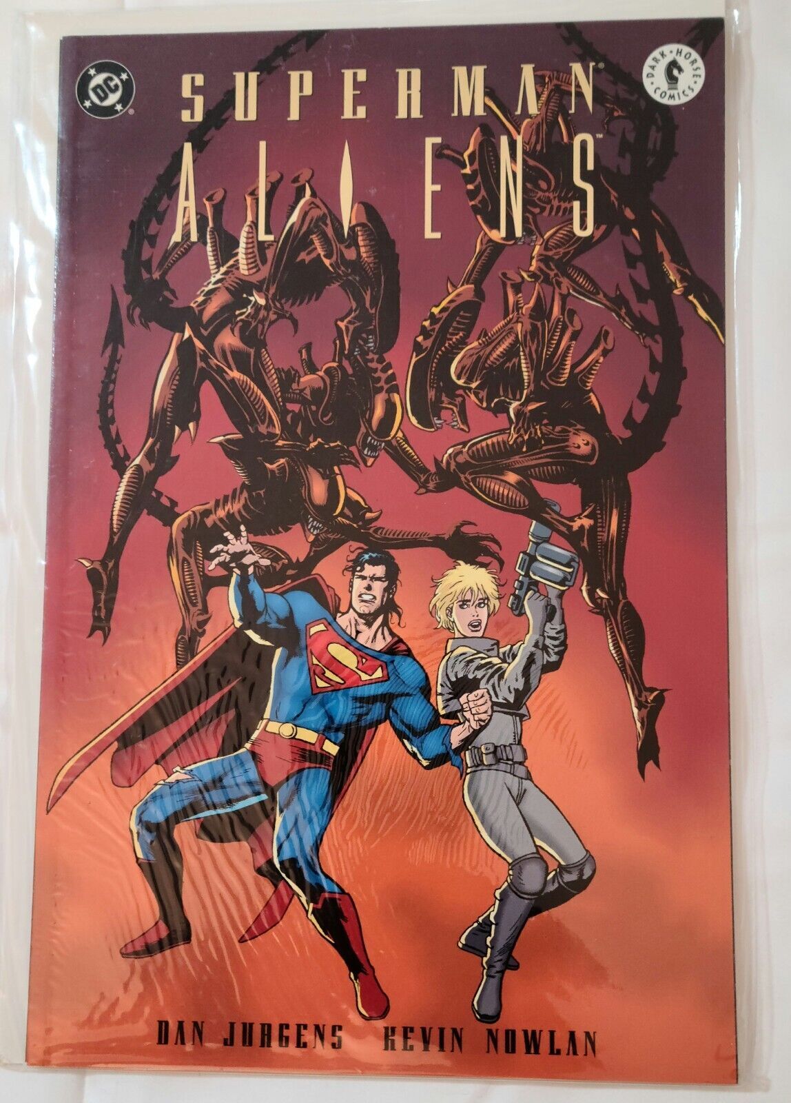 Superman Vs Aliens #1-3 Complete Set (DC Comics-Dark Horse 1995) NM ...