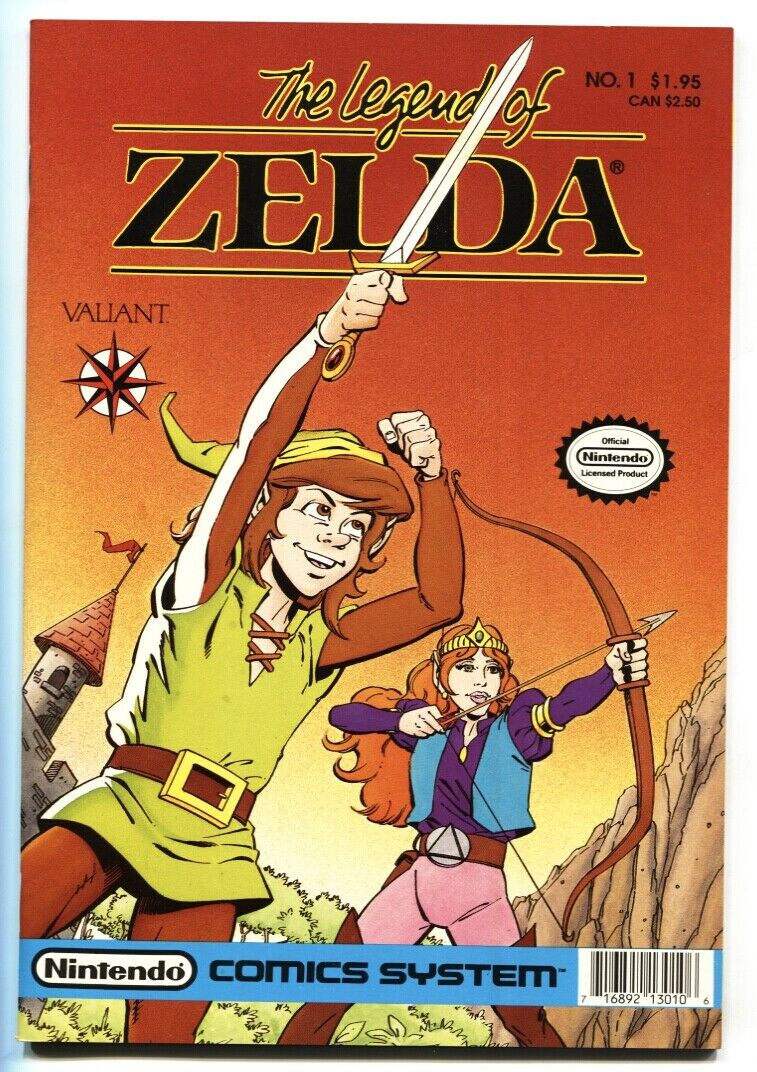 LEGEND OF ZELDA #1 1990 1st issue- Valiant Comics NM- | Comic Books ...