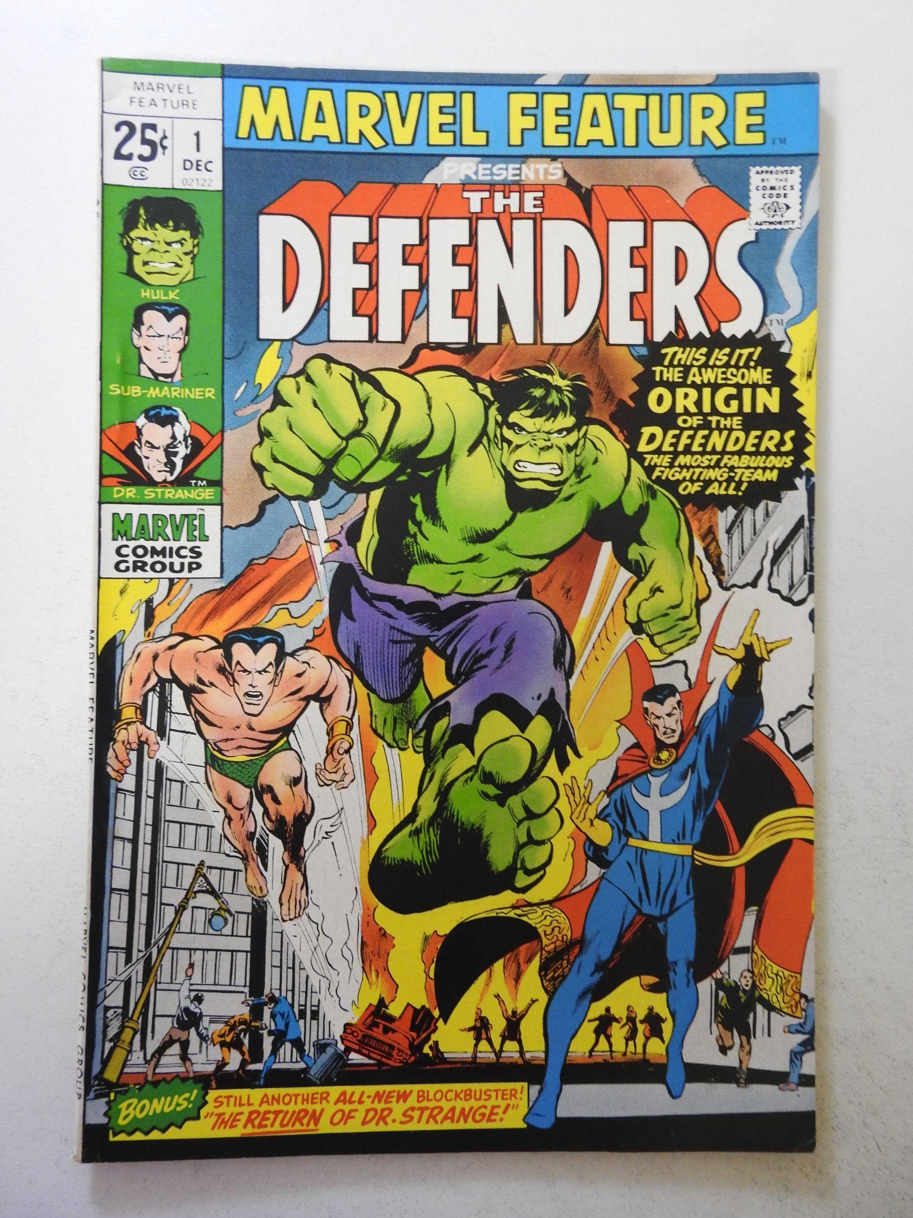 Marvel Feature #1 VF- Condition! 1st appearance and origin of the ...