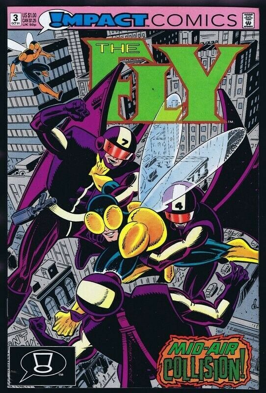 The Fly #3 ORIGINAL Vintage 1991 DC Comics | Comic Books - Copper Age ...