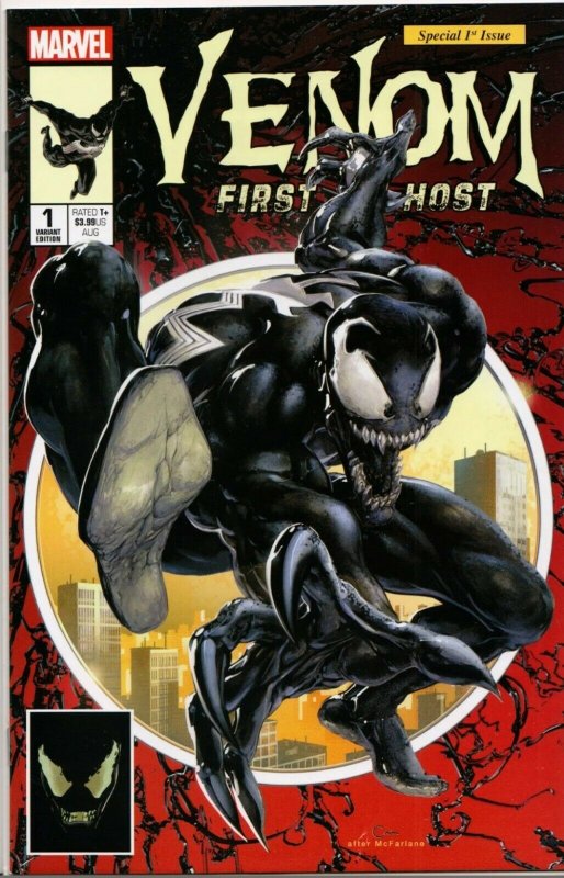 VENOM: FIRST HOST #1 CLAYTON CRAIN VARIANT ~ Scorpion Comics Exclusive ...
