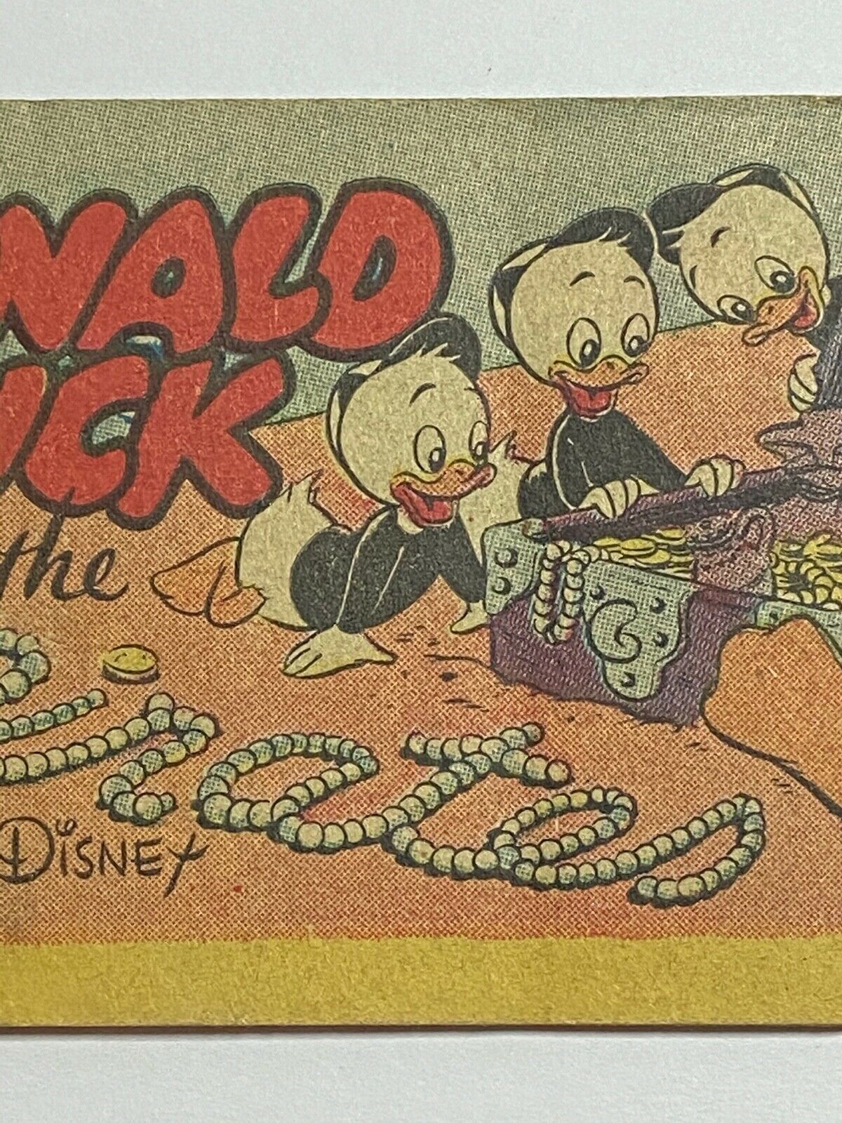 Disney Cheerios Cereal Premium 1947 Mini Comic W-1 Donald Duck & the ...