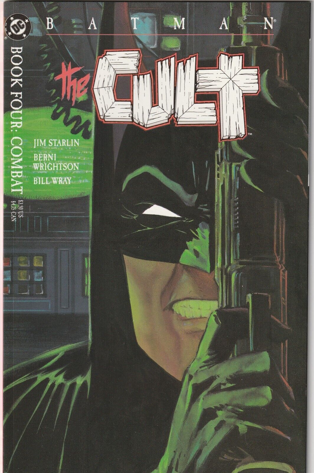 Batman The Cult Book Four : Combat NM DC 1st Print Graphic Novel 1988 ...