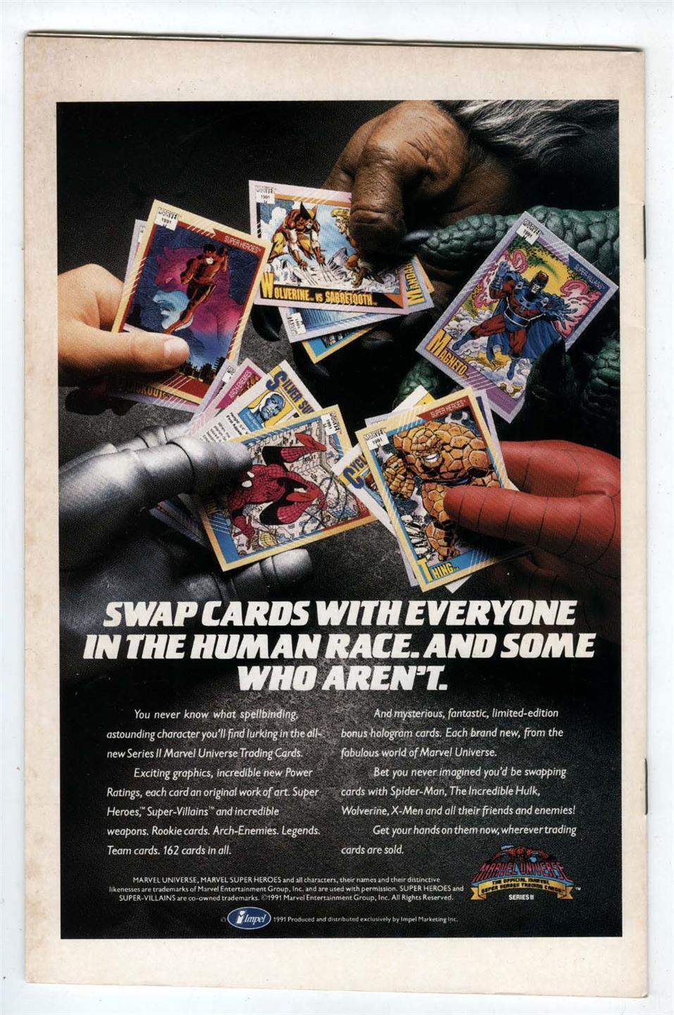 Wonder Man #1 Movie Poster intact KEY Marvel Comics Sept 1991 MCU Solo ...