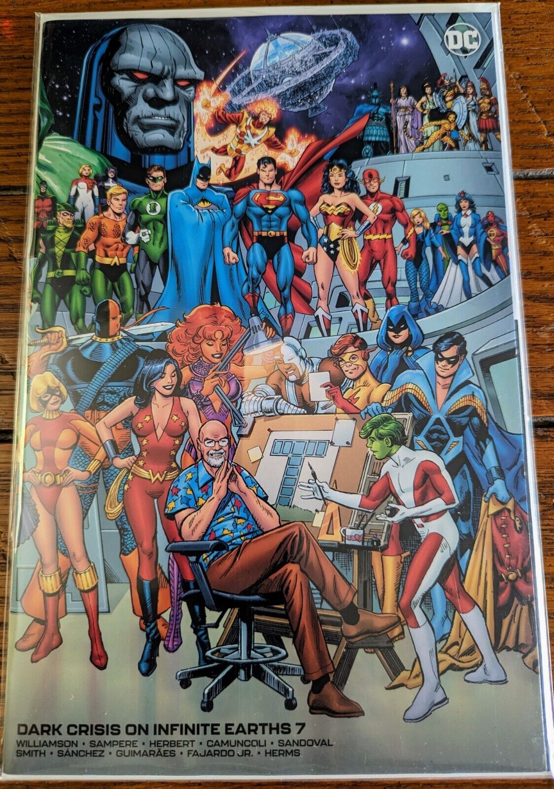 Dark Crisis on Infinite Earths #7 NM George Perez Homage Variant DC ...