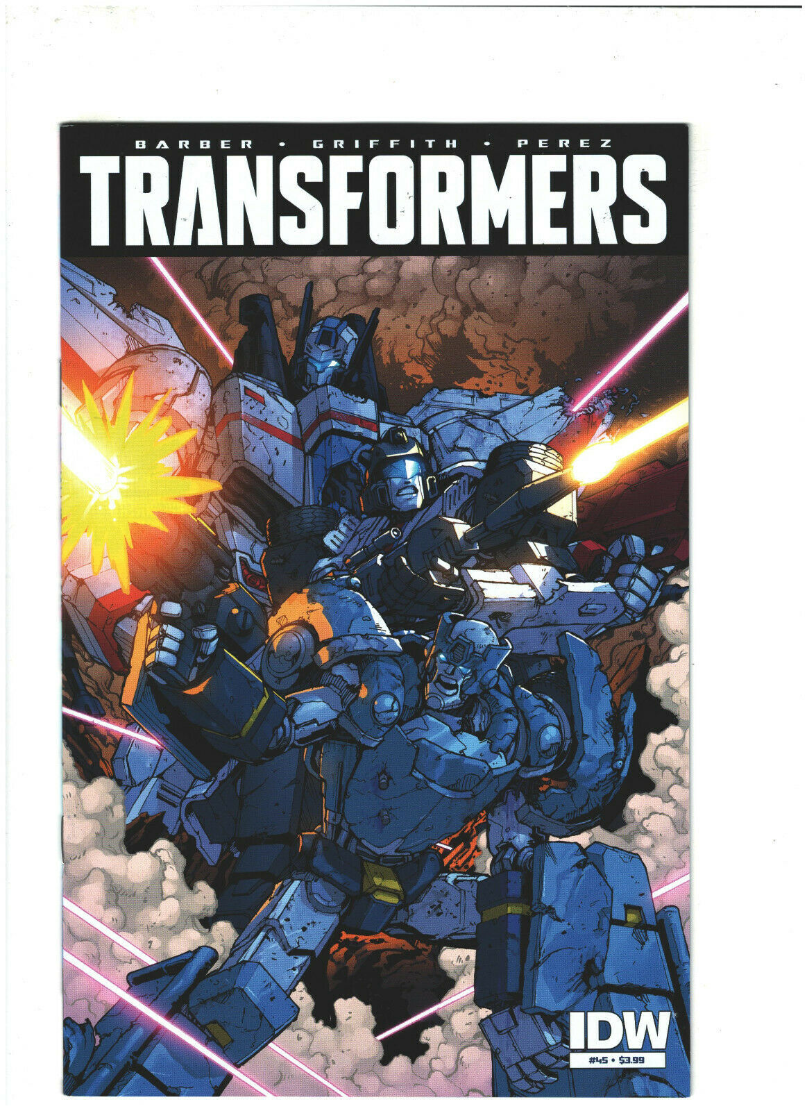 Transformers #45 VF/NM 9.0 IDW Comics 2015 Autobots, Decepticons ...