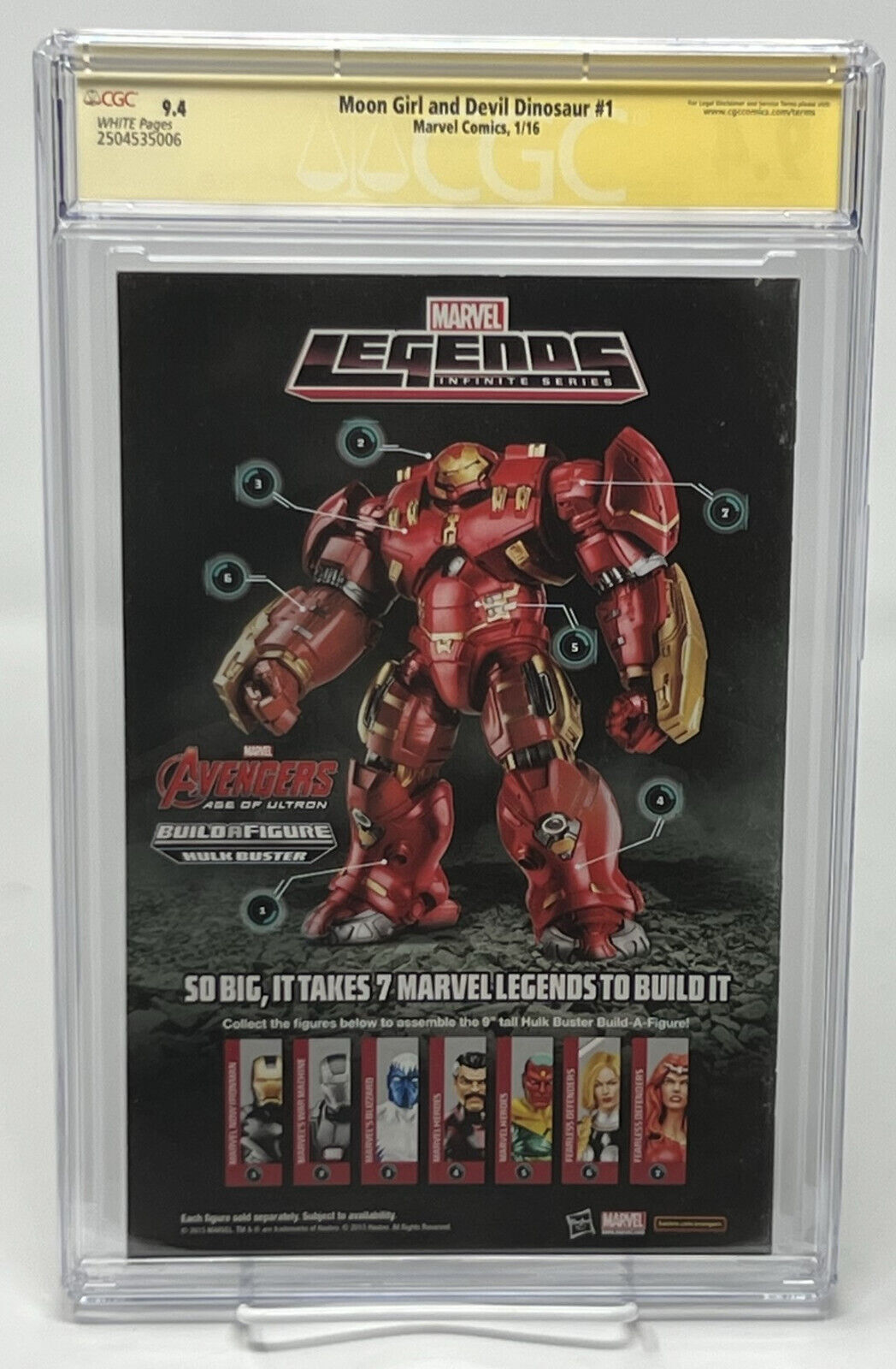 Moon Girl and Devil Dinosaur 1 - Signed by AMY Reeder 1st APP Moon Girl ...