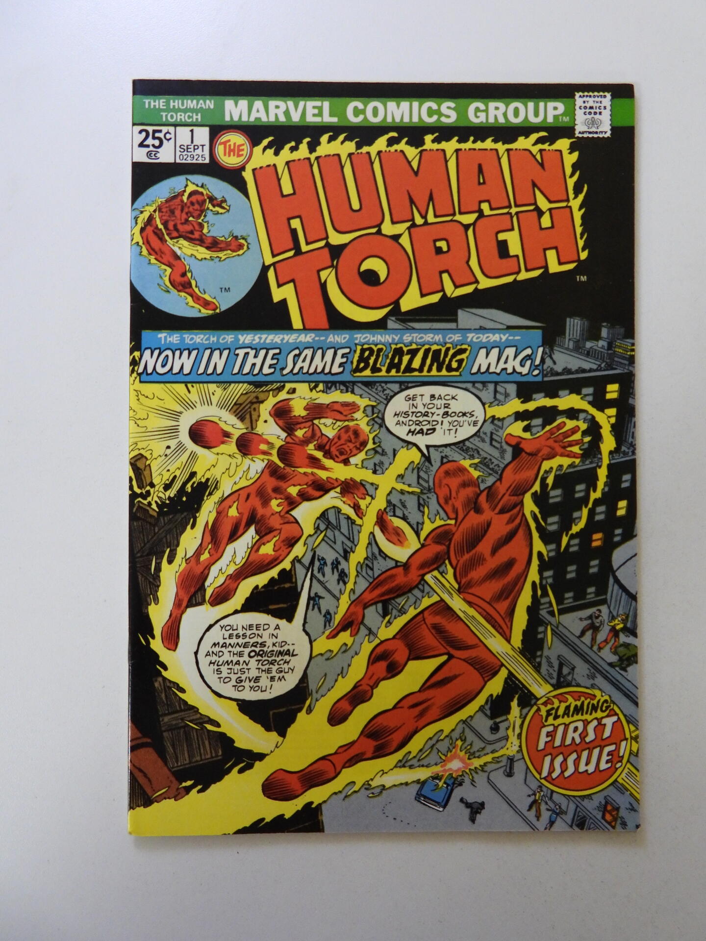 The Human Torch #1 (1974) VF condition | Comic Books - Bronze Age ...