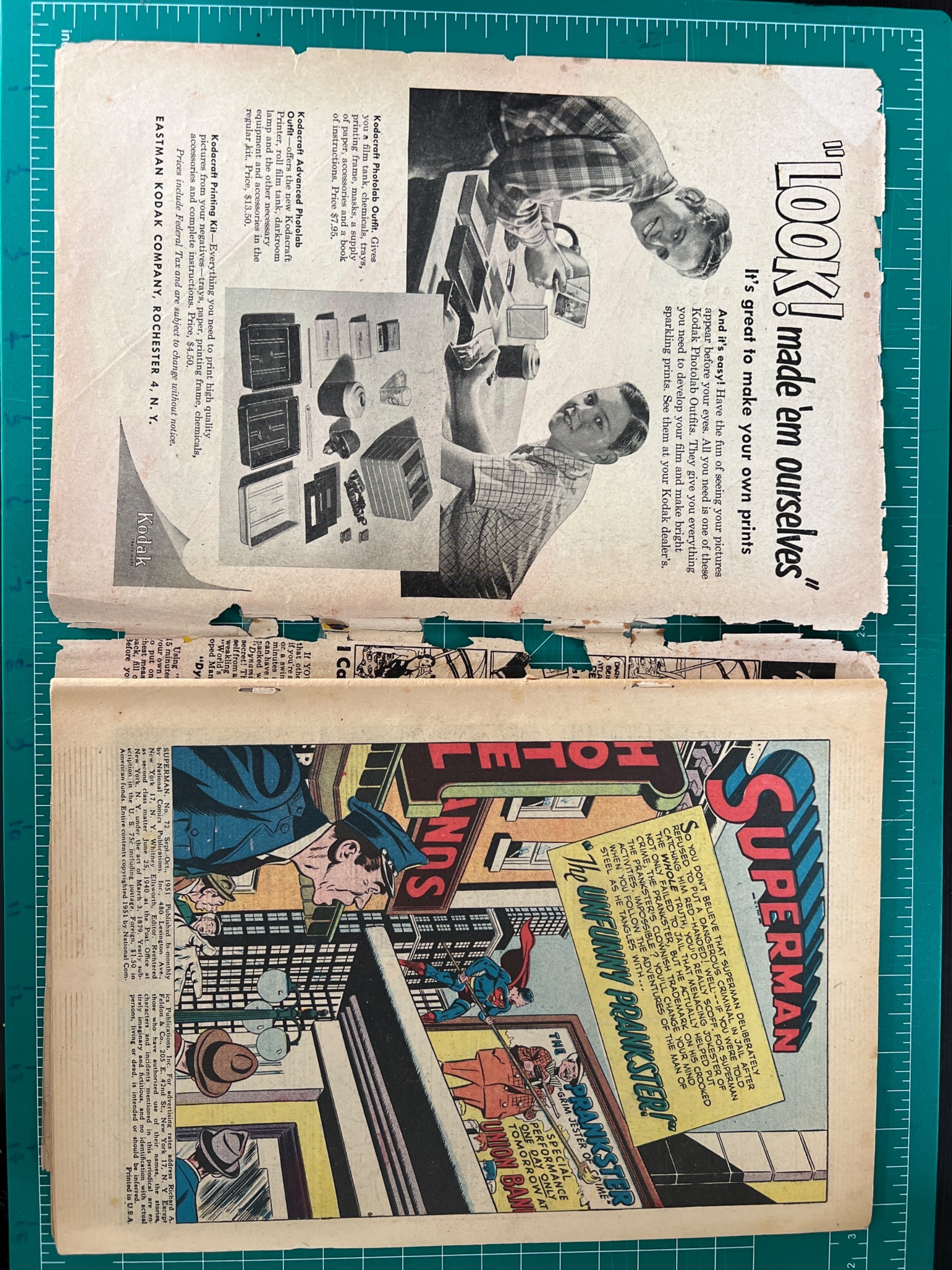 Superman #72 (1951) Low grade | Comic Books - Golden Age, DC Comics, Superman, Superhero / HipComic