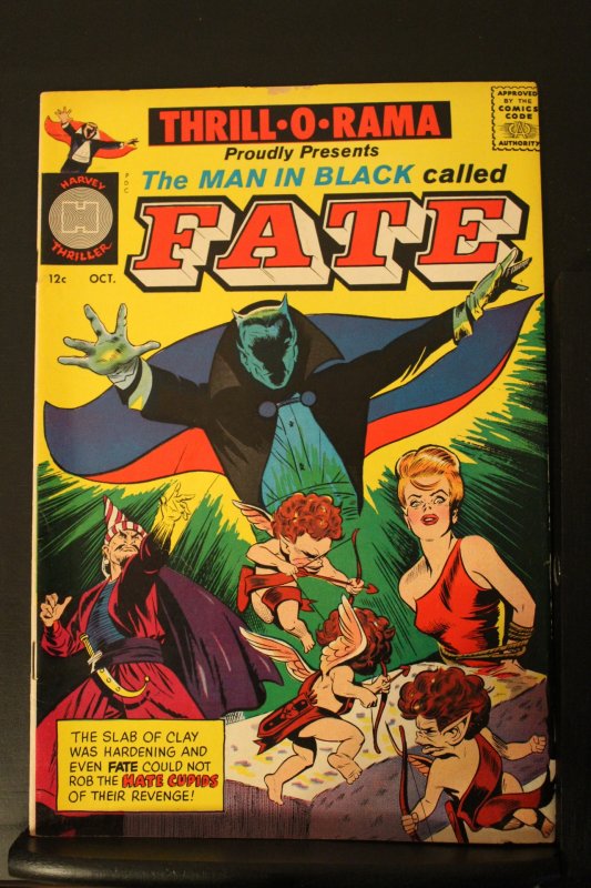 Thrill-O-Rama #1 (1965) High-Grade NM- 1st issue key Man In Black! Utah ...