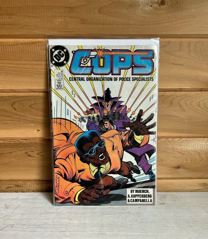 DC Comics Cops #14 Vintage 1989 | Comic Books - Copper Age, DC Comics ...